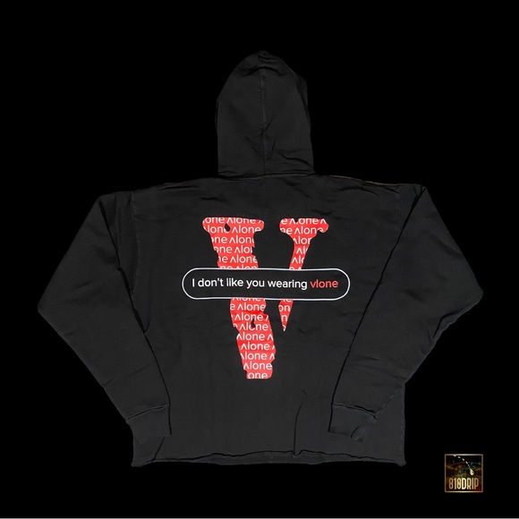 VLONE | Sweaters | Vlone I Dont Like You Wearing Vlone Text Message ...